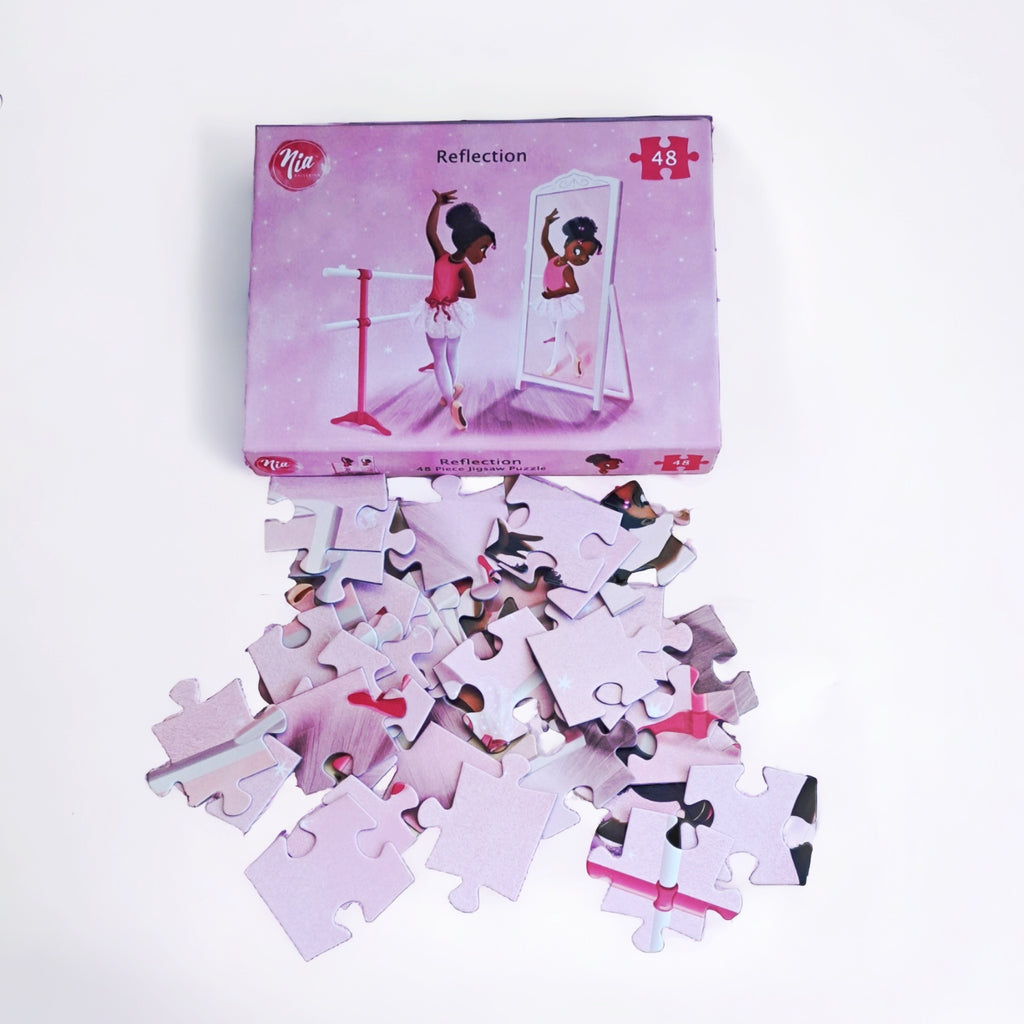 Nia Ballerina | Kids Jigsaw Puzzle | Toys for Black Girls | Ballet Toy